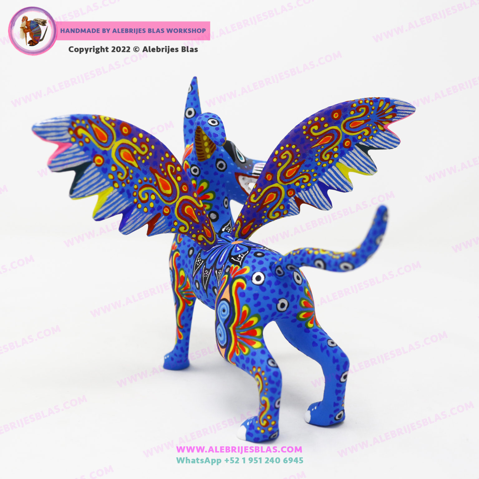 Alebrije Xoloitzcuintle Dante – Taller Blas