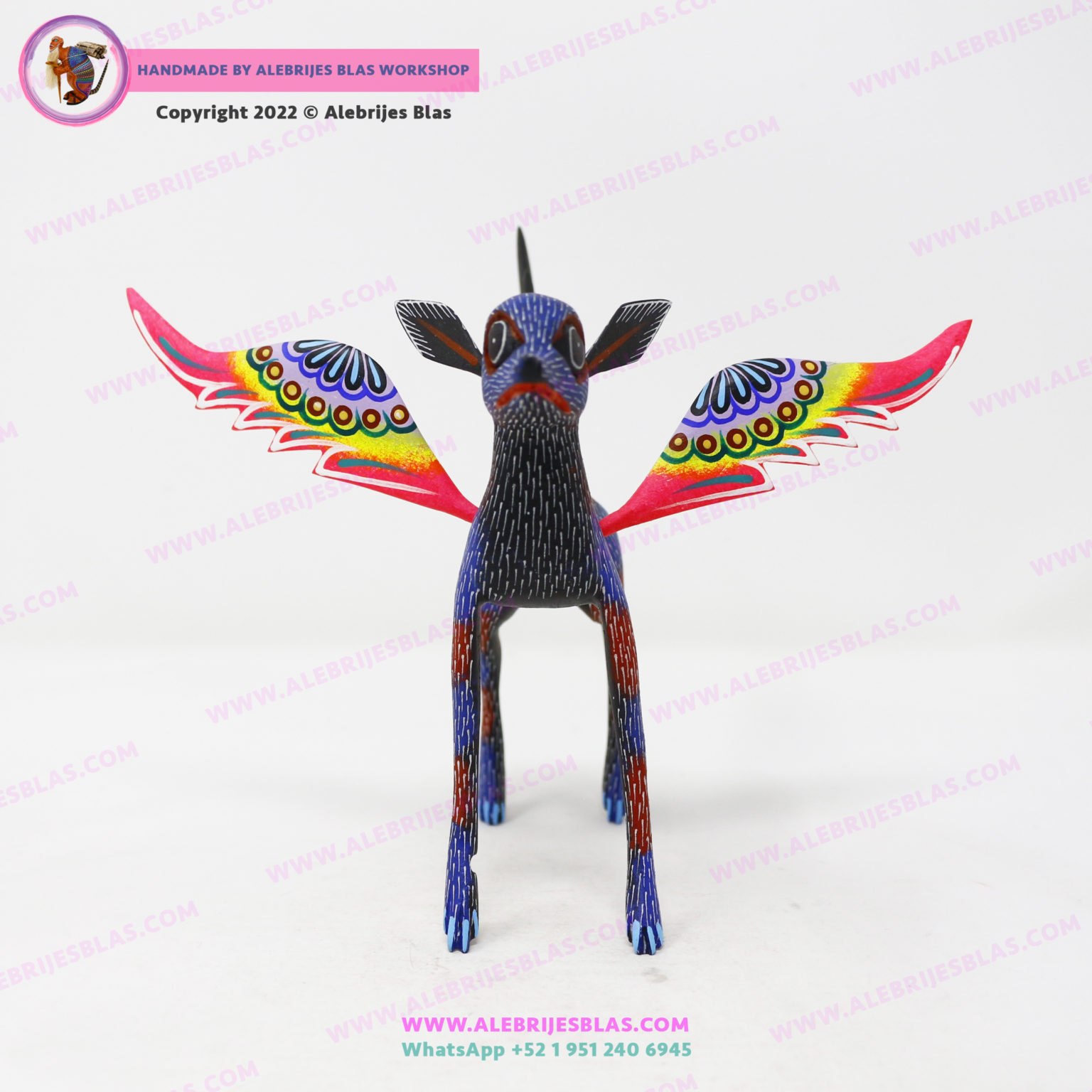 Alebrije Xoloitzcuintle – Taller Blas