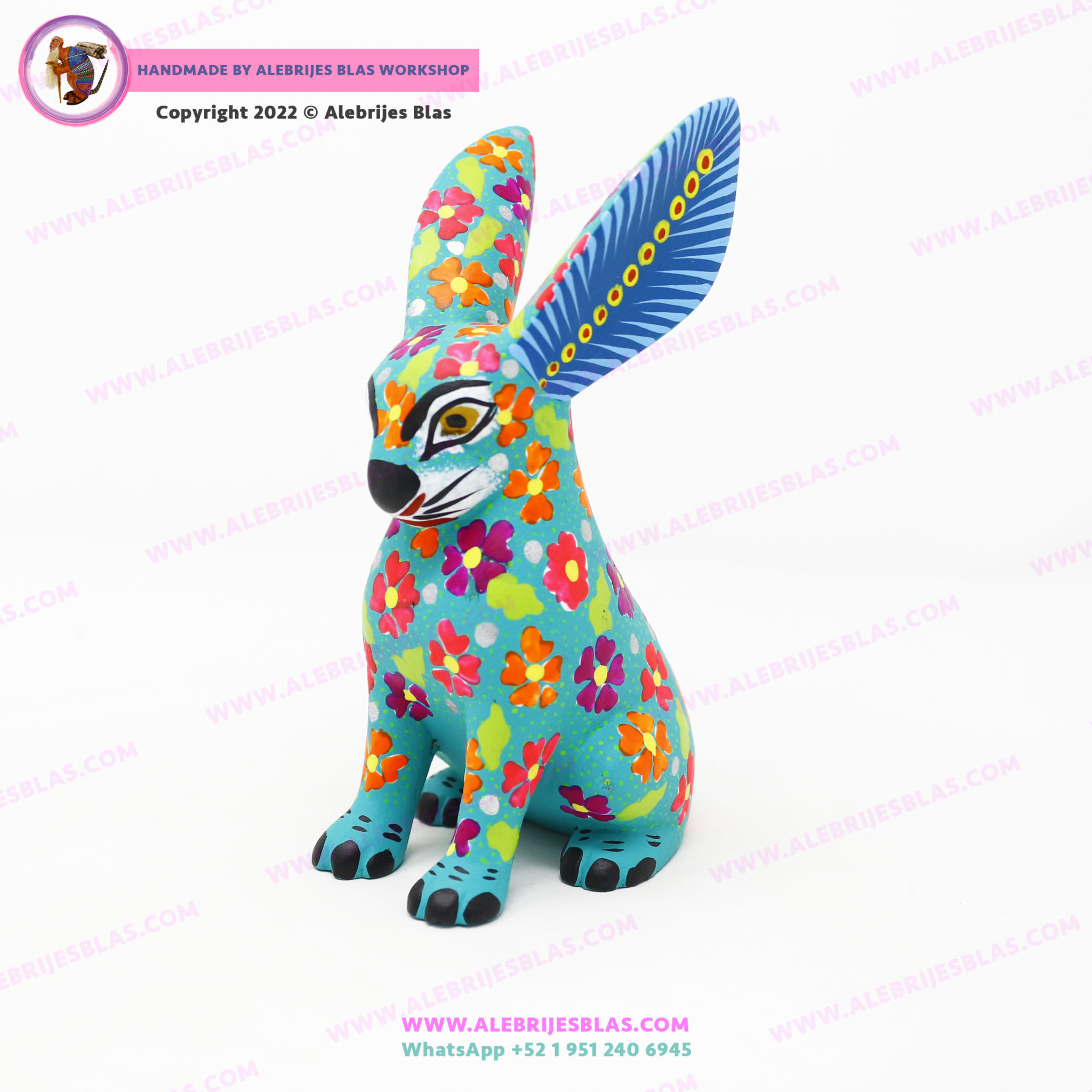 Alebrije Conejo de Pascua – Taller Blas