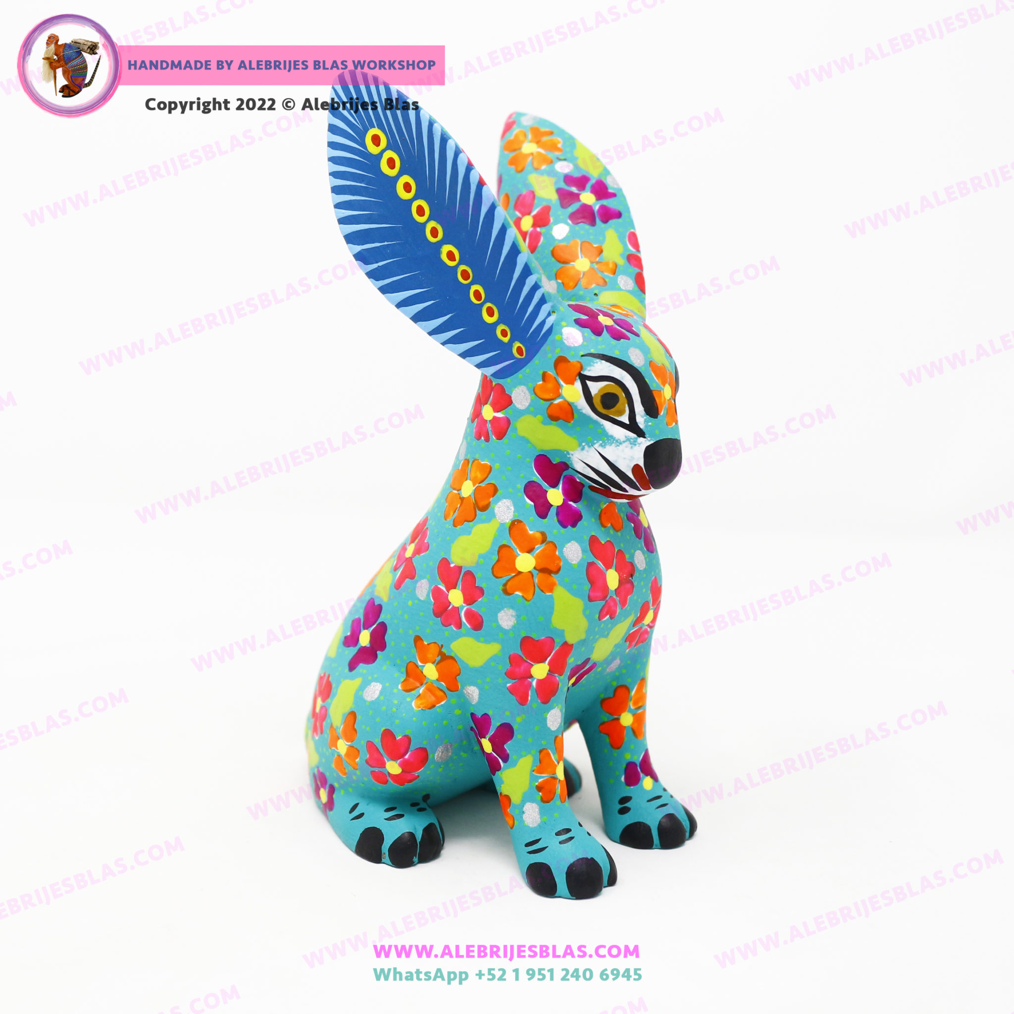 ALEBRIJE CONEJO CORREDOR – Taller Blas