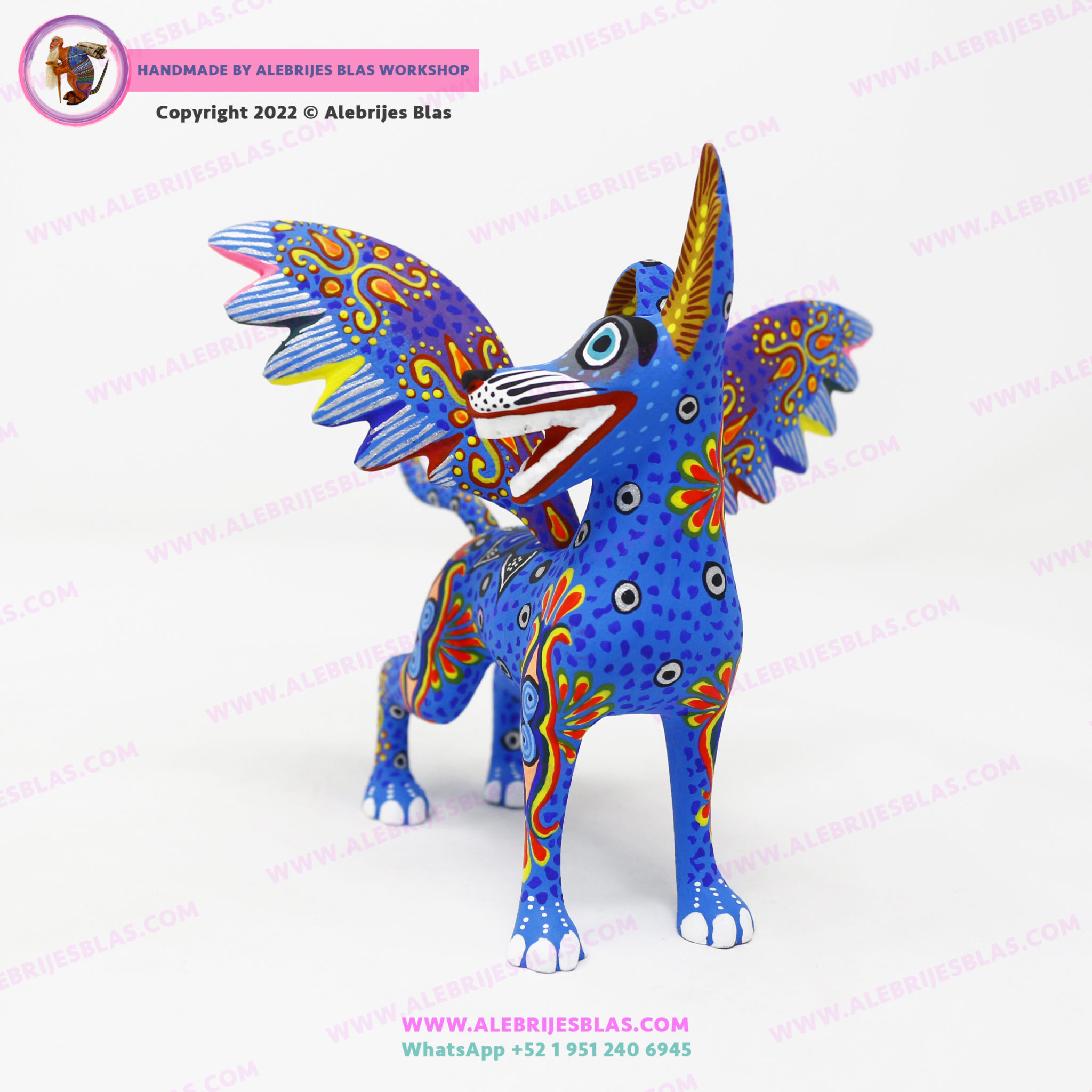 Alebrije Xoloitzcuintle Dante – Taller Blas