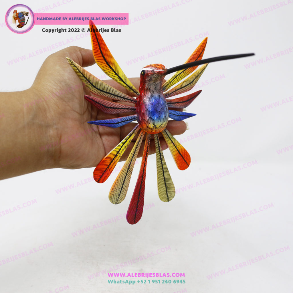 Hummingbird X, Alebrije Colibrí Oaxaqueño – Taller Blas