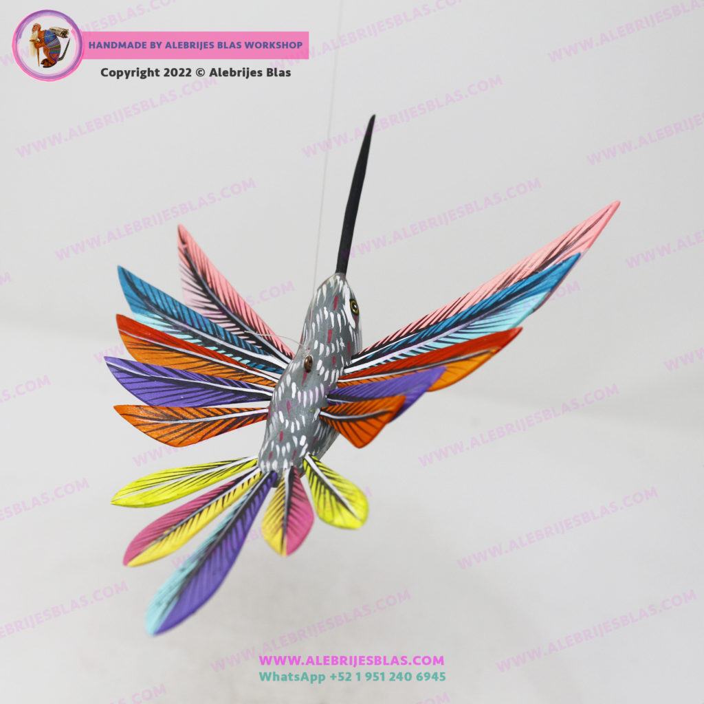 Hummingbird II, Alebrije Colibrí Oaxaqueño – Alebrijes Blas