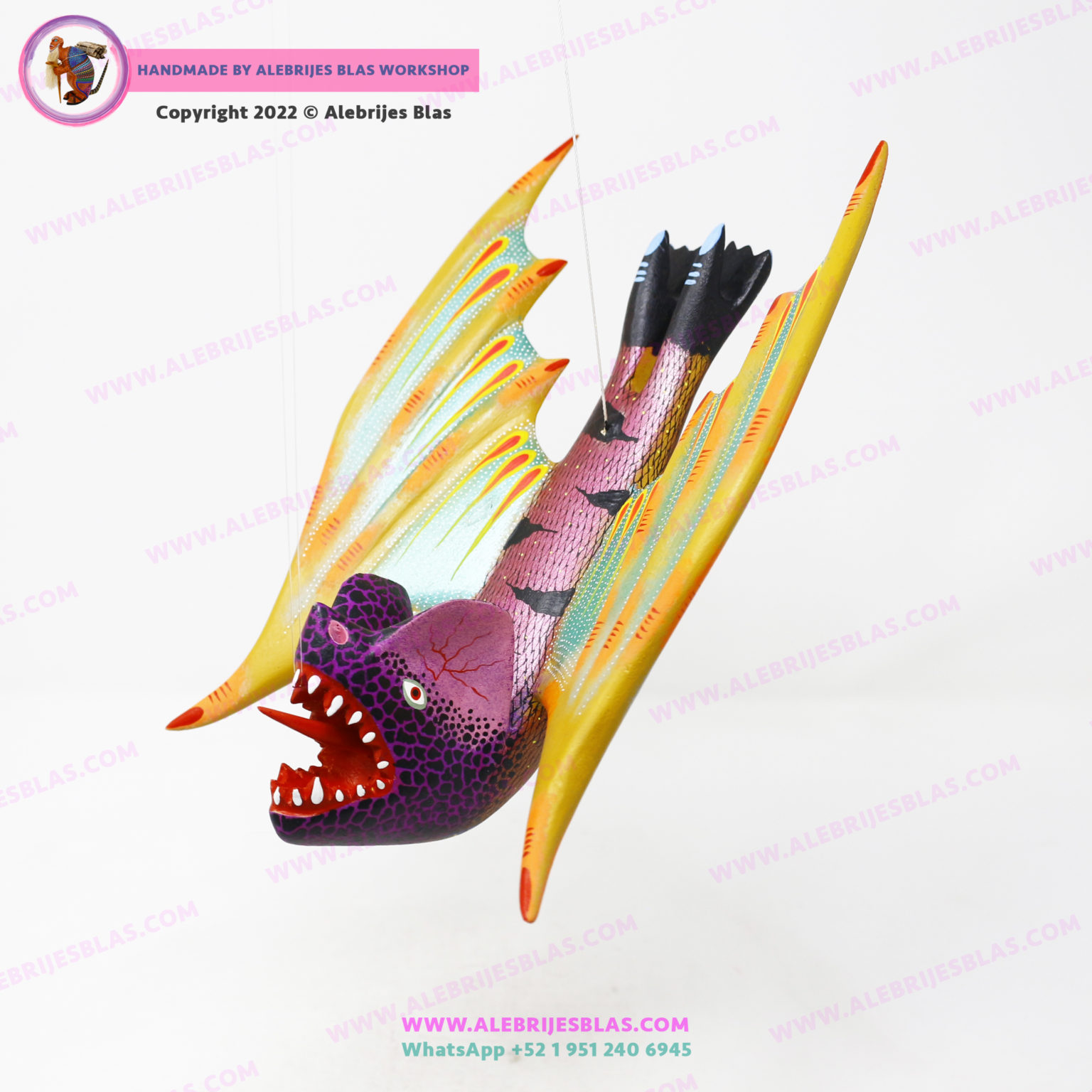Alebrije Dragón Naciente 3 – Alebrijes Blas