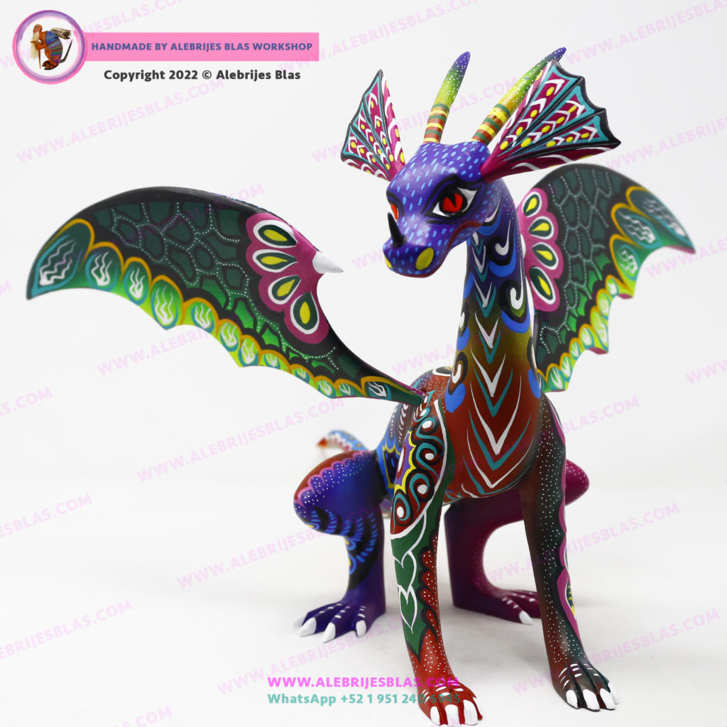 Alebrije Dragón Naciente 4 – Alebrijes Blas