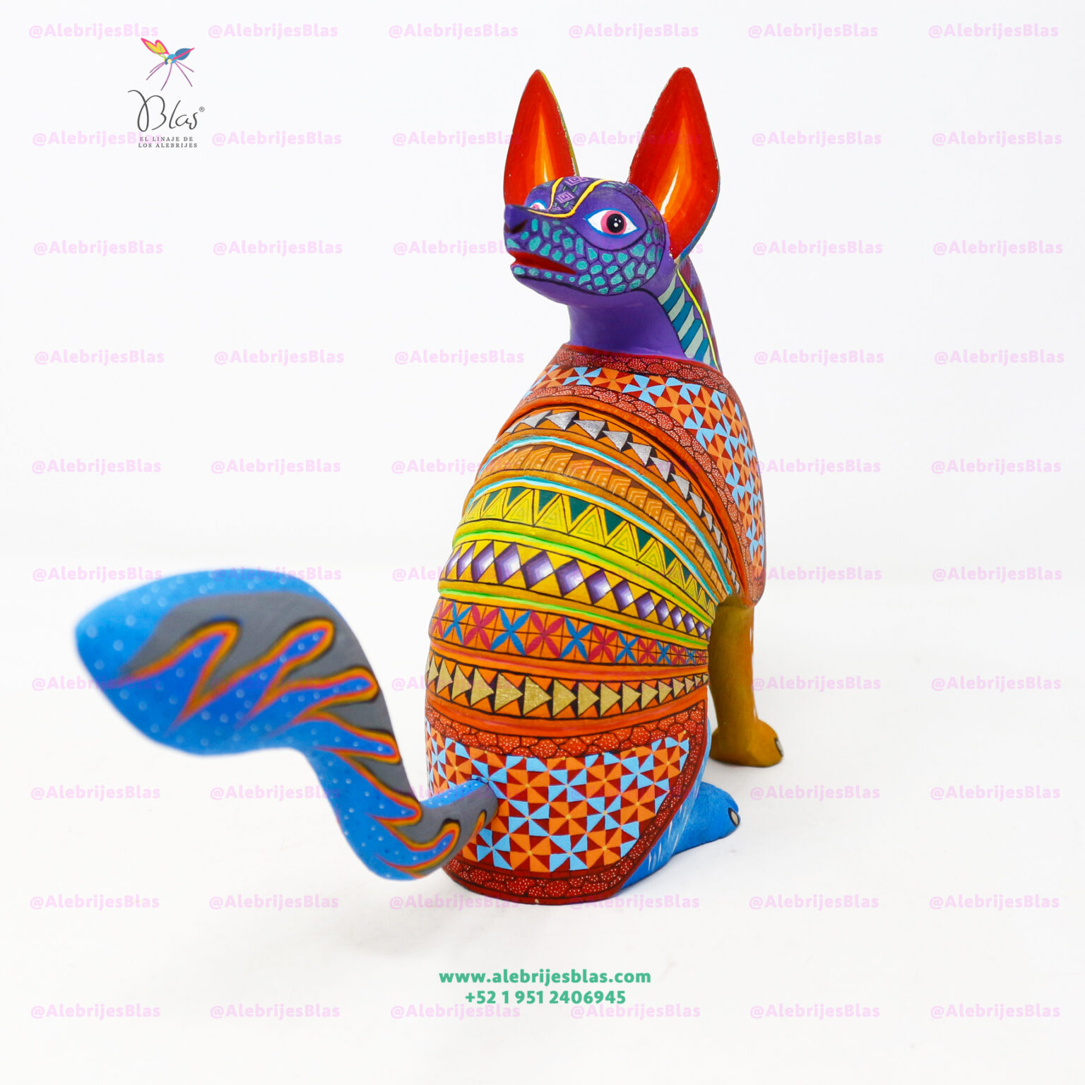 Alebrije Coyote Nahual – Taller Blas