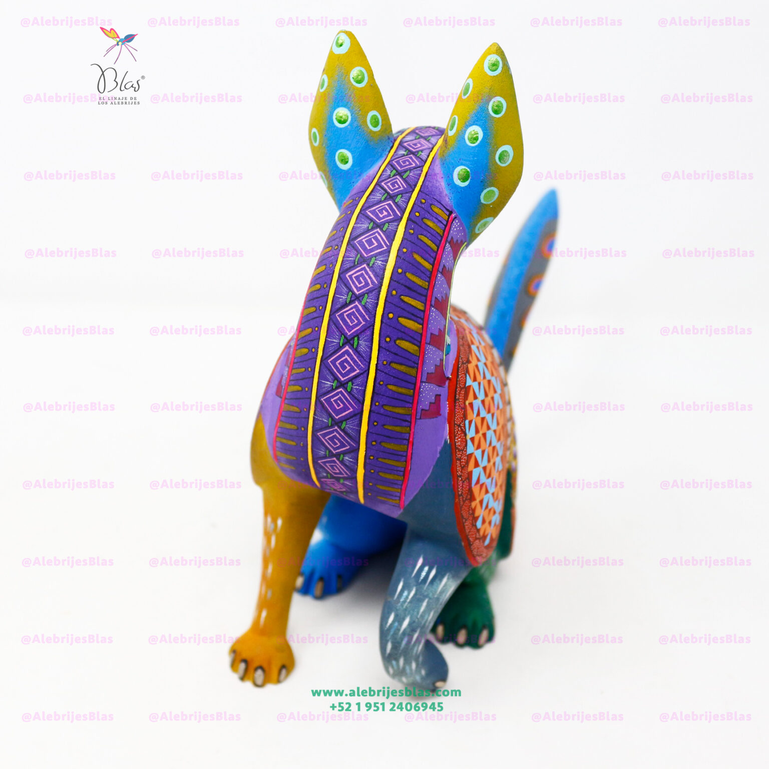 Alebrije Coyote Nahual – Taller Blas